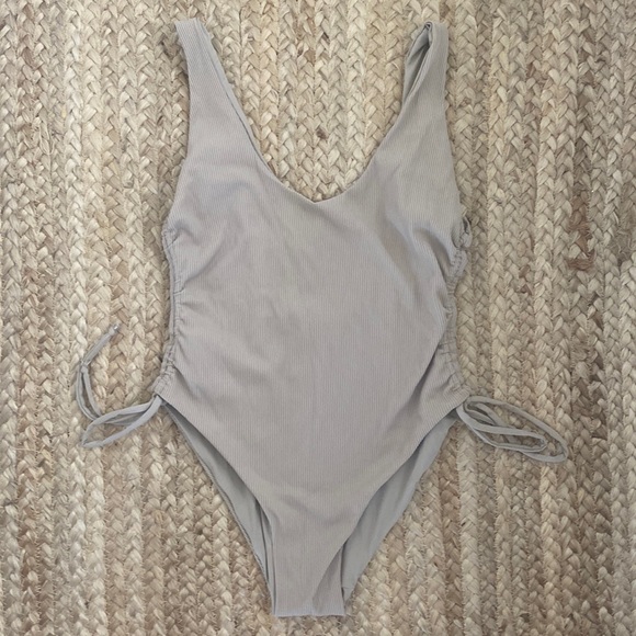 Strange Bikini Swim Strange Bikinis French Cut High Leg Frolic Ribbed One Piece Swimsuit Ml